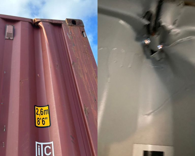 What to Look for When Inspecting a Damaged Container - Recoupex